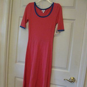 LuLaRoe | Dresses | Lularoe Ana Dress Maxi Size Small Nwt 6 Peach ...